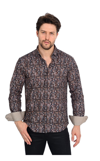 M 1773-A Brown – Mizumi Couture